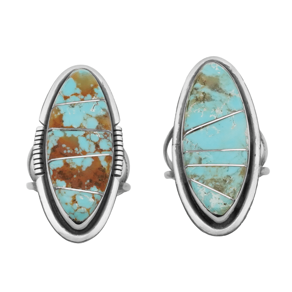 Inlay Turquoise Ring - Thunderbird Jewelry